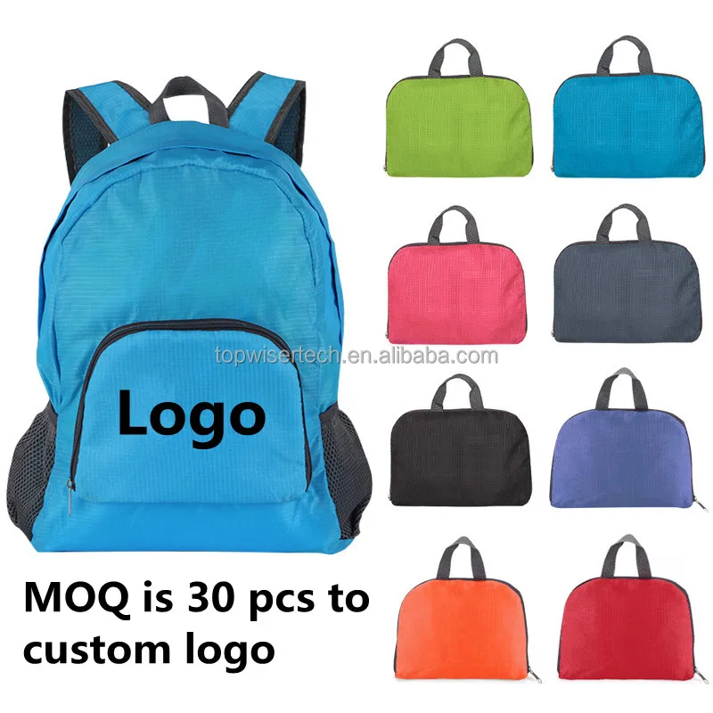 Topwiser Waterproof Ripstop Nylon Backpack - Foldable & Stylish