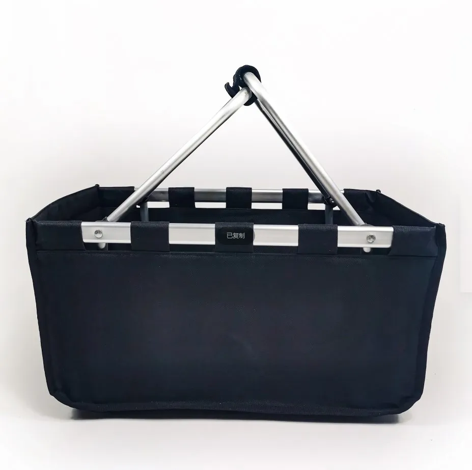 Red Foldable Insulated Aluminum Cooler - Perfect for Picnics