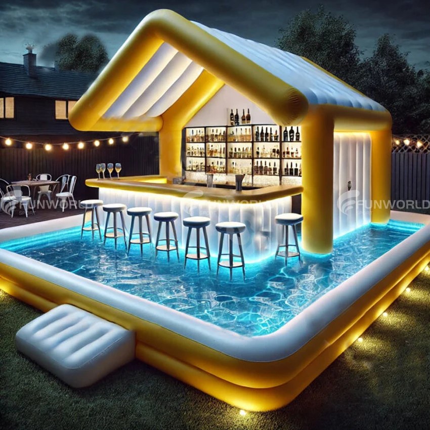 Funworldsport Floating Water Sofa - Durable & Eco-friendly