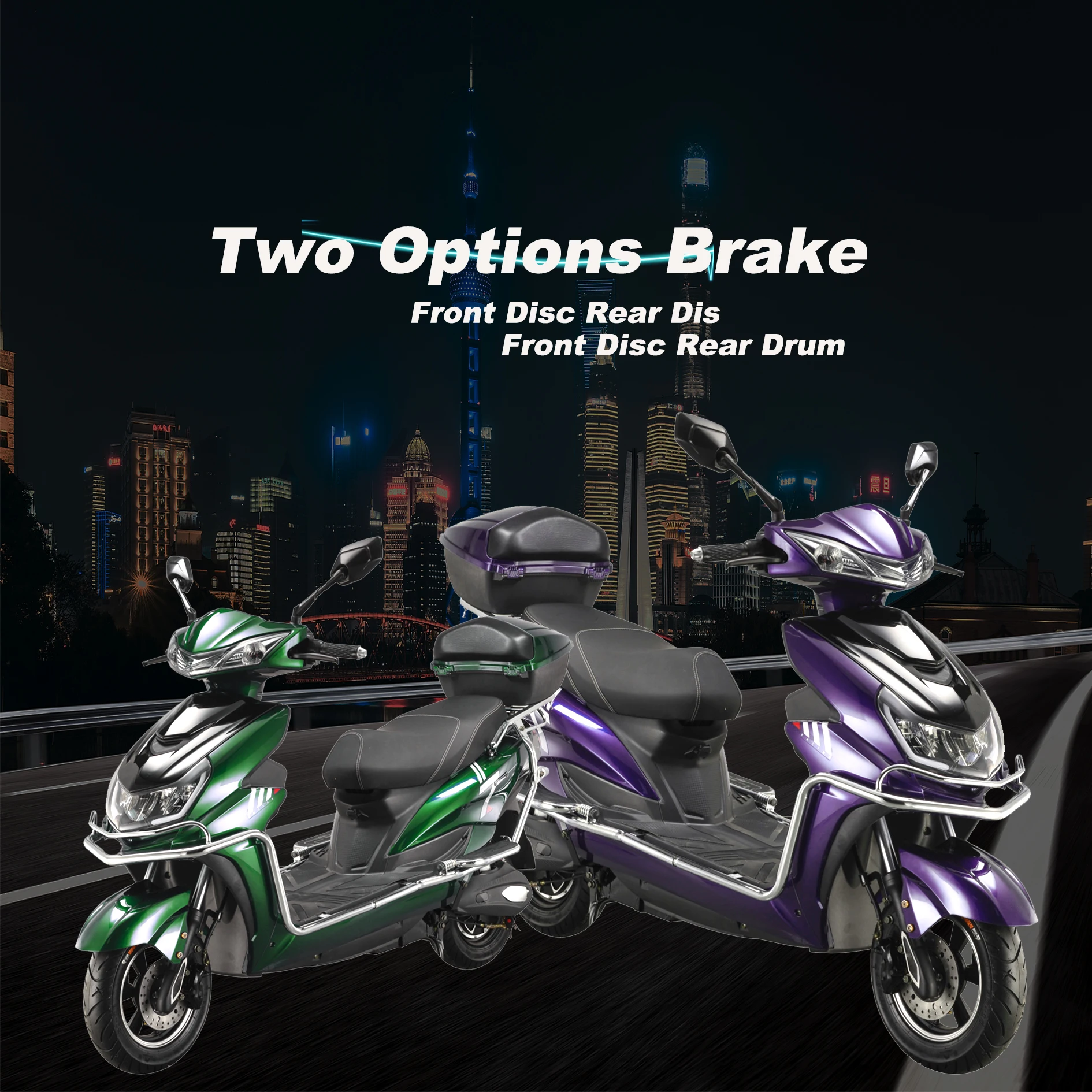 Cheap Electric Moped Scooter with Pedals - 50cc Street Legal
