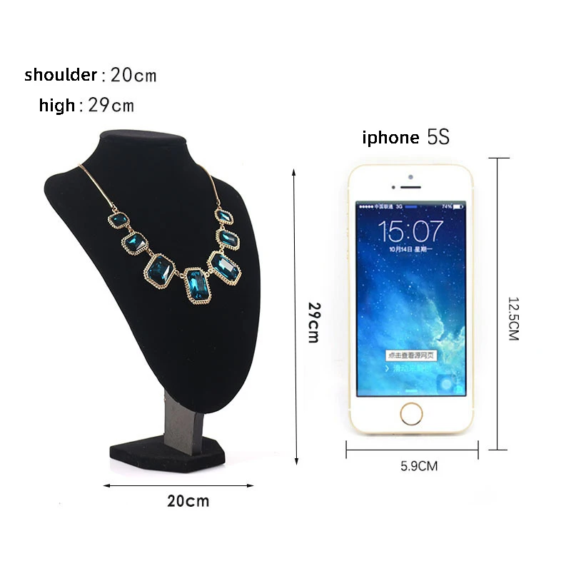 Xinxing Jewelry Display Stand Necklace Set Woman Pendant Portrait Props ...