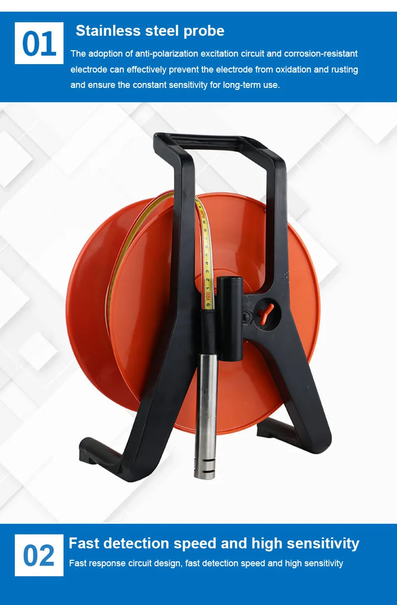 Portable Submersible Deep Well Level Gauge Steel Ruler Type Borehole ...