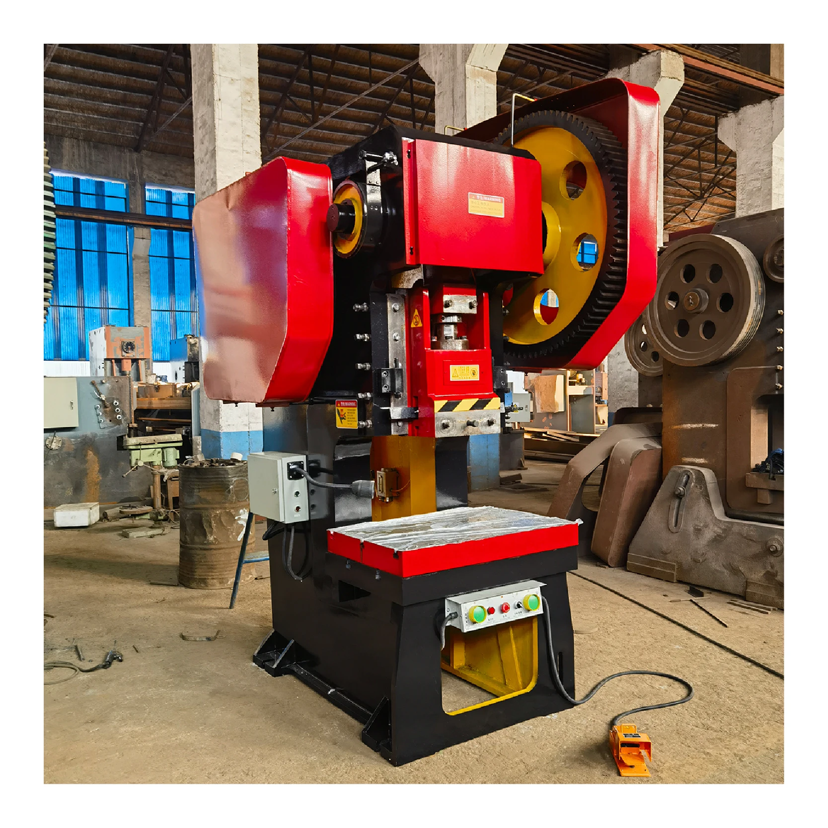 Mechanical Eccentric Power Press 100tons Press Machine for Sale 100ton ...