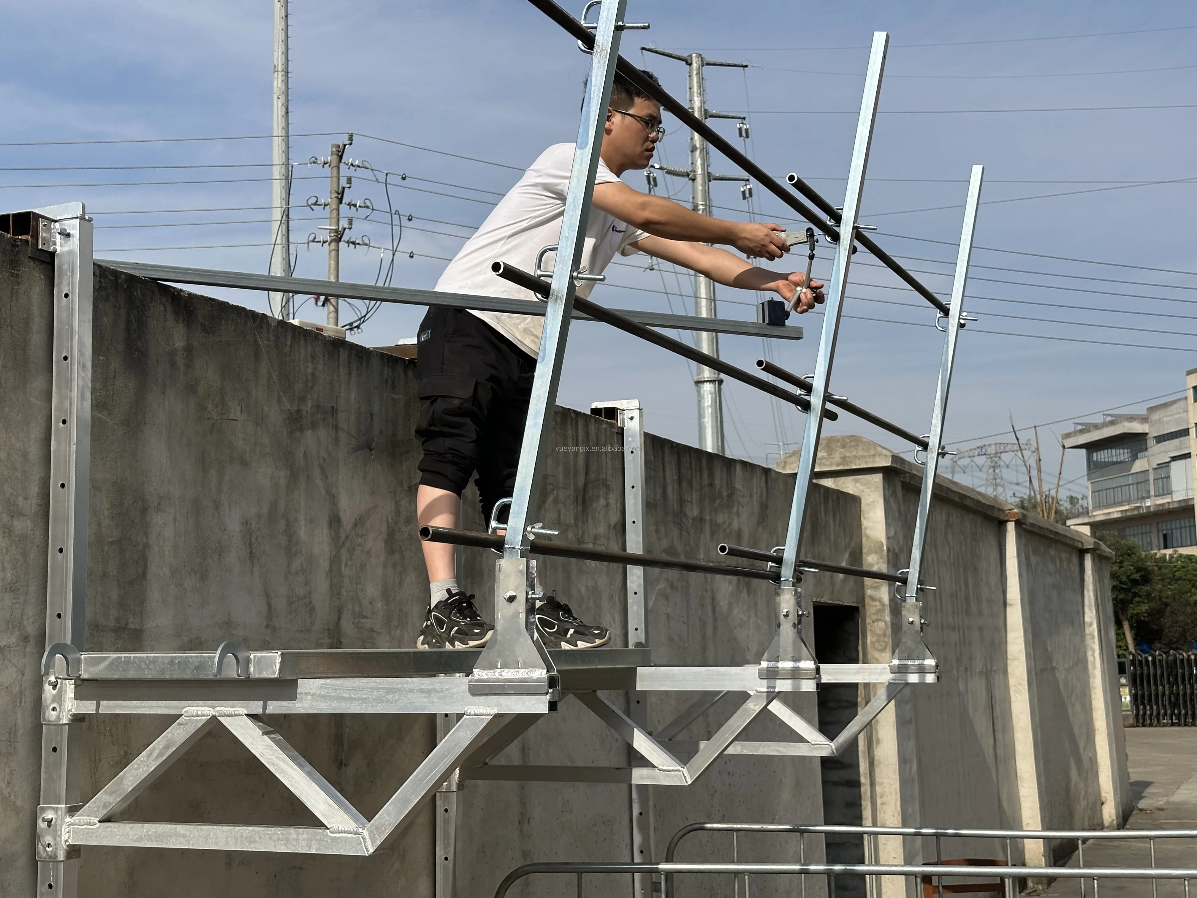 Australian Standard Aluminium Hanging Scaffolding for Walk Way