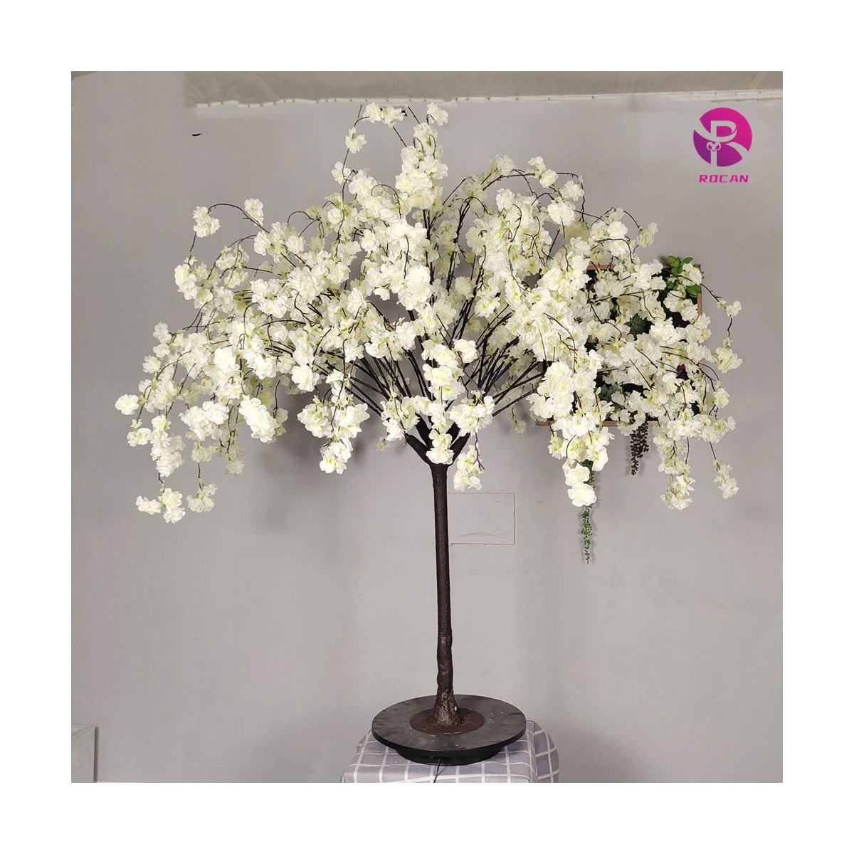 White Beige Table Top Sakura Cherryblossom Tree Table Flower Tree ...