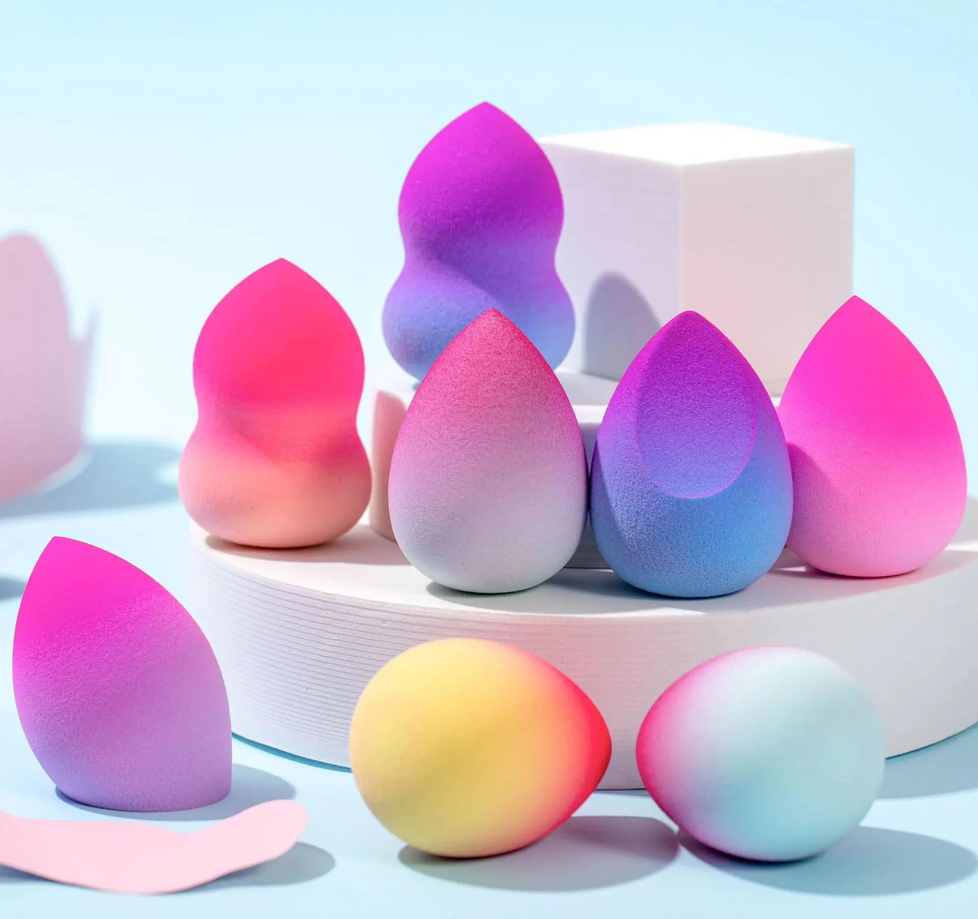 Professional Latex Free Soft Face Make up Beauty Cosmetic Makeup Sponge ...