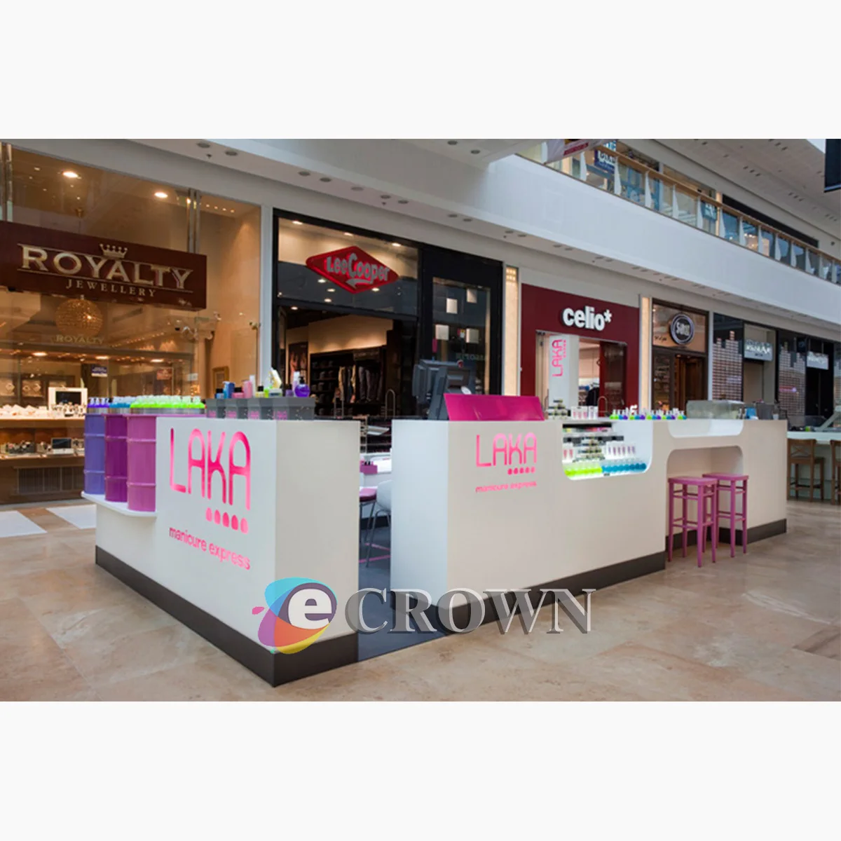 Kiosk Design Display Manicure Shop Design Shop Design Kiosk Decoration ...