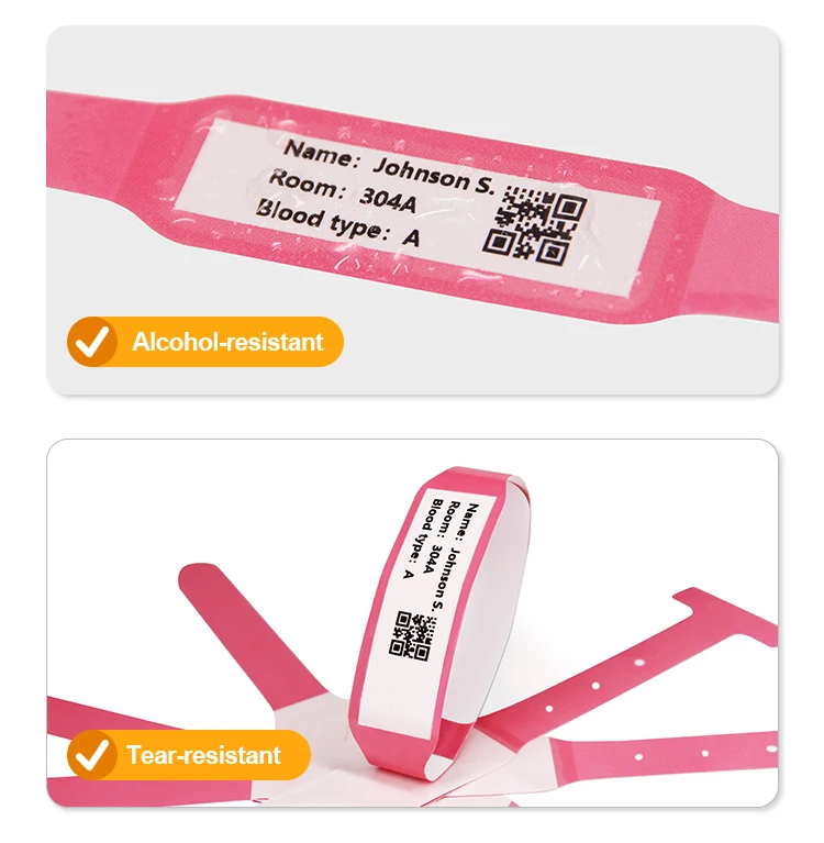 Custom Party Paper Wristbands - Durable & Eco-friendly