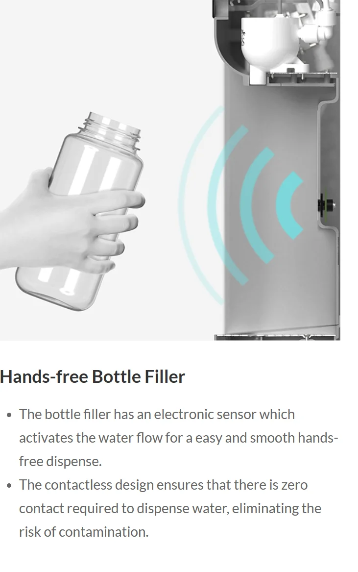304 Stainless Steel Wall Mounted Bottle Filling Station