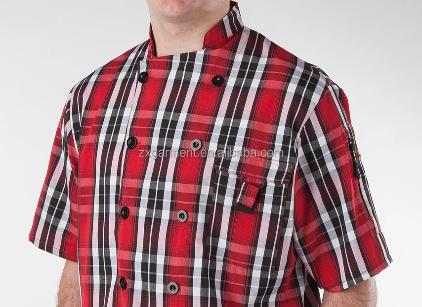 Wholesale Bakery Uniform Design Chef Uniform Short Sleeves Restaurant ...