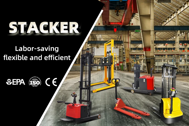 2ton 8m Electric Reach Stacker Electric Reach Truck Big Battery ...