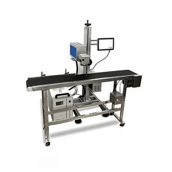 Upvc Pe Tube Pipe Laser Coding Machine Dot Matrix Numbers Assembly Line ...