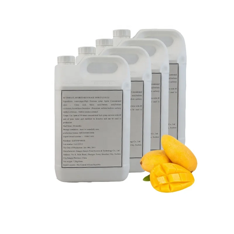 2023 Hot Selling CSD Syrup Carbonated Drink Syrup-mango Flavor,soda ...