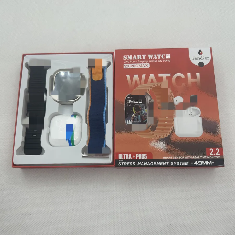 T55 Pro Max 2 In 1 Smartwatch With Earphone 2023 Popular T900 Pro Max ...