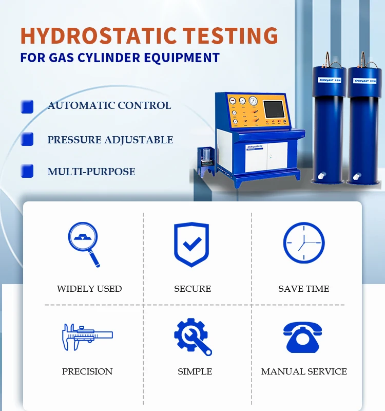 Hydraulic Testing Equipment for Gas Cylinders - Shineeast