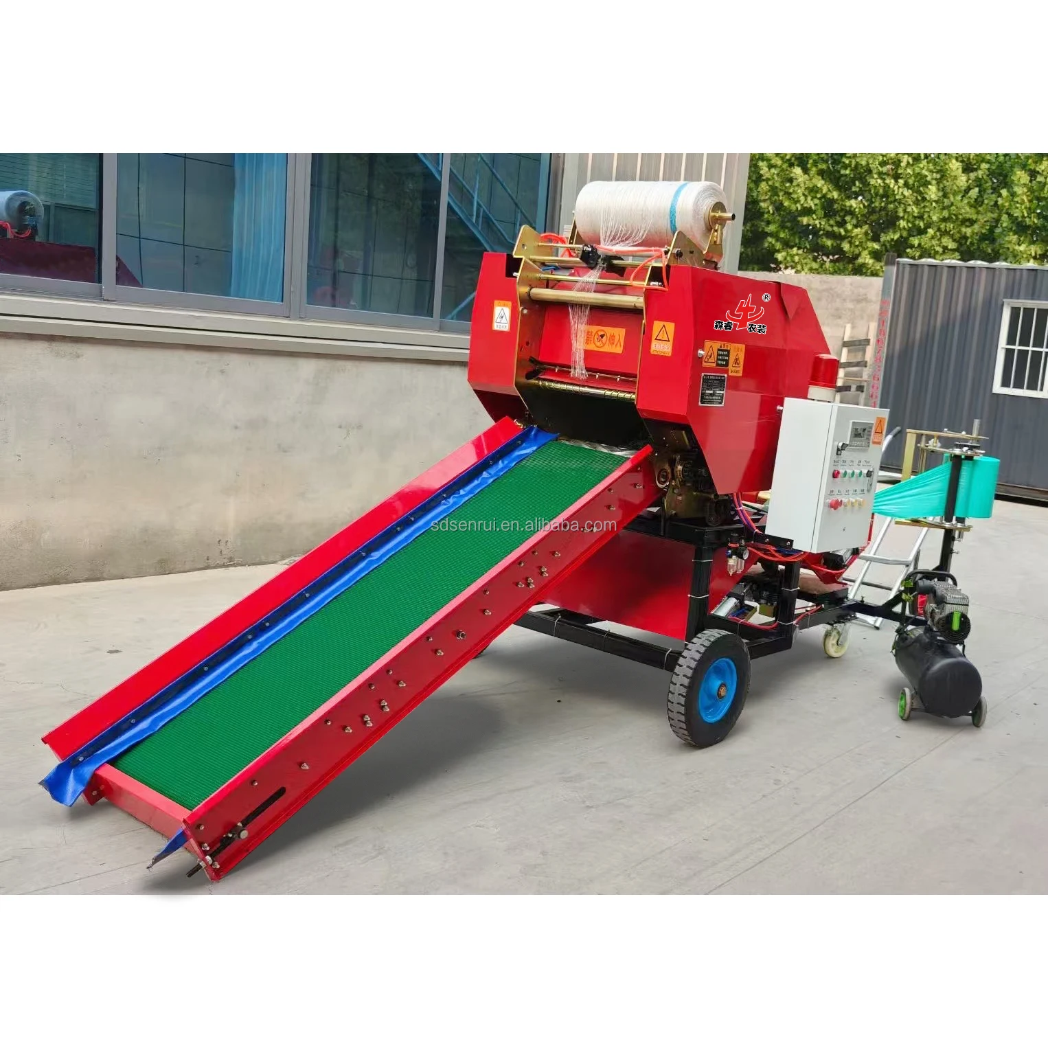 Small Straw Hay Wrapper Straw Silage Baler Bailing Machine| Alibaba.com