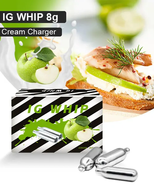 Food Grade Smart Whipped Cream Filling 8g 10pcs/box Whipped Cream Quick ...