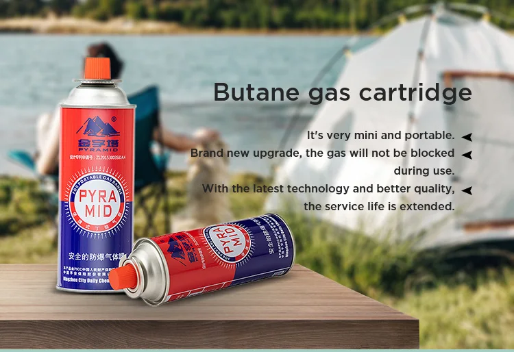 220g Butane Gas Cartridge - Perfect for Outdoor BBQ
