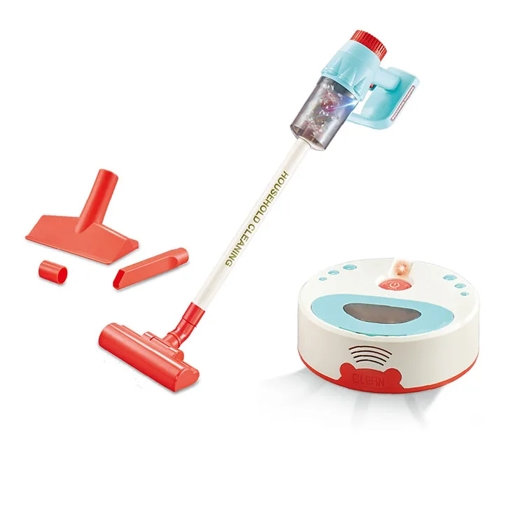 Role Playing Game Pretend Play Home Cleaner Toys Set Simulation Can ...