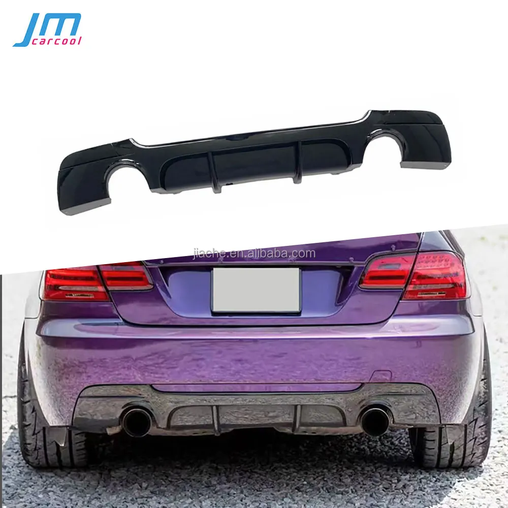 ABS Car Rear Bumper Lip Diffuser Spoiler for BMW 3 Series E90 M Sport ...