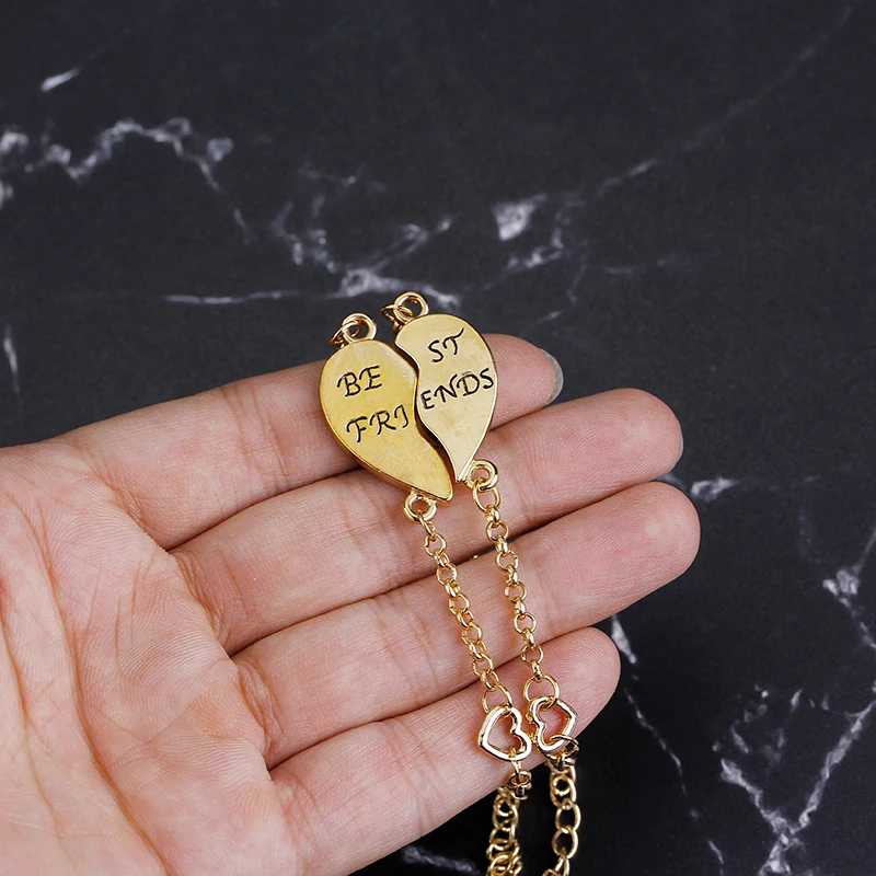 Best friend broken heart bracelet store