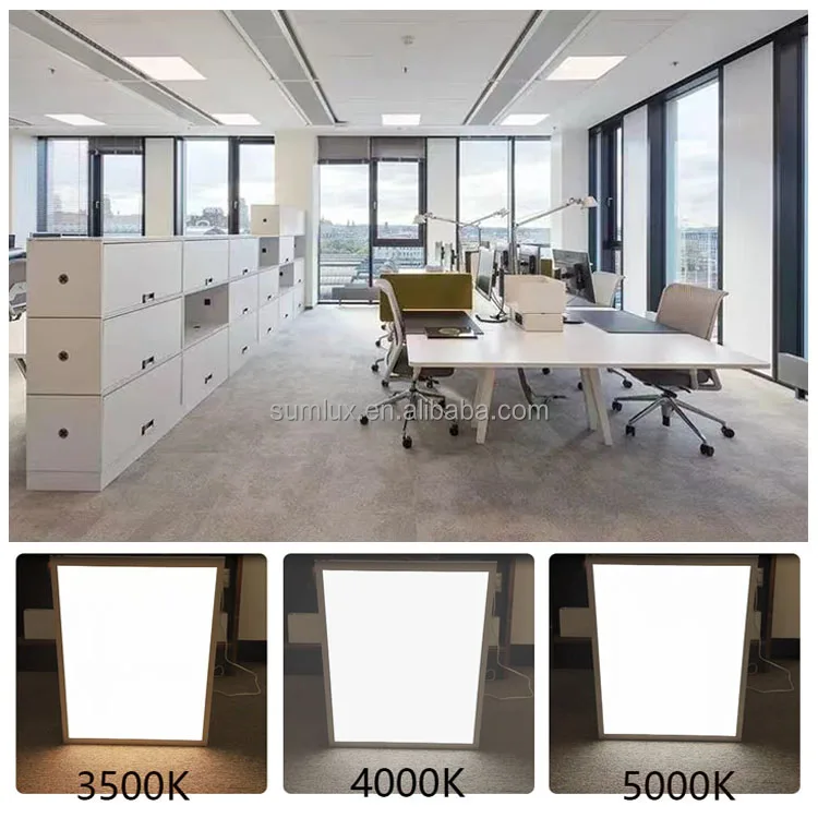 30x120 LED Flat Light Panels - Efficient Office Lighting