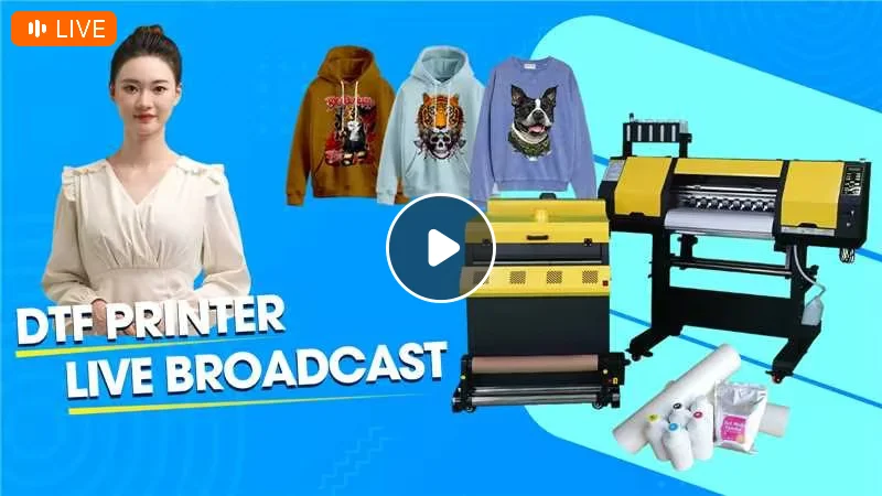 XinFlying DTF Printer Manufacturer, 24-hour Online Service! Product Show Stream 2024 - Alibaba.com