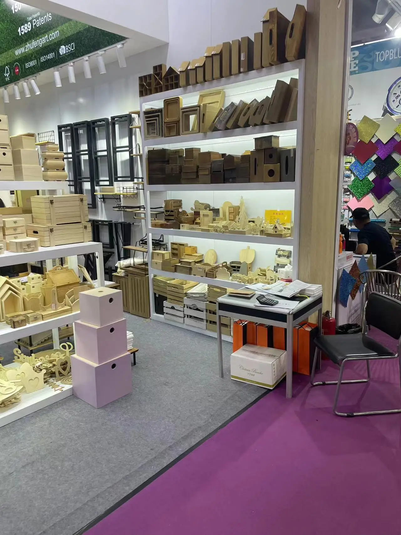 Decorative Key Hanging Rack With 10 Hooks,Easy Install Natural Wooden ...