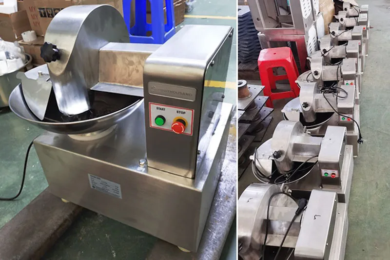 Tq-5a 5l Outer Stainless Steel Ce Food Processor Vegetable Bowl Cutter ...