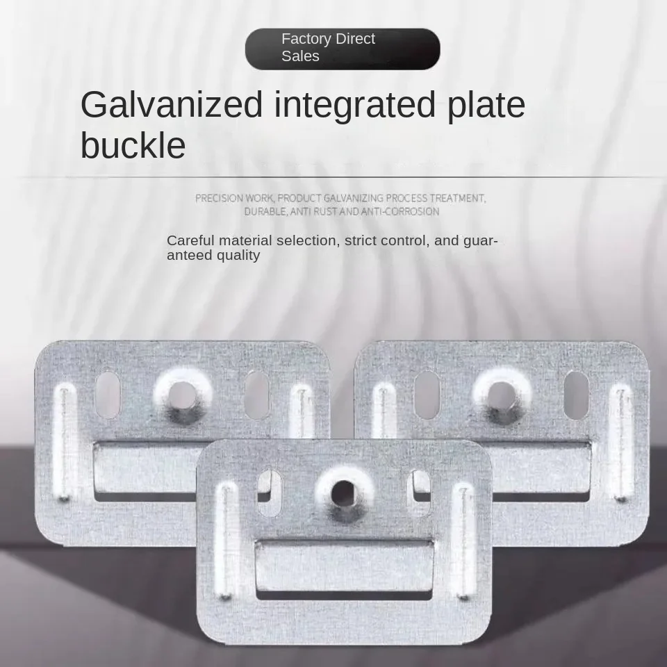 Install Wpc/pvc/uv Wall Panel Connect Stainless Steel Metal Clip For ...