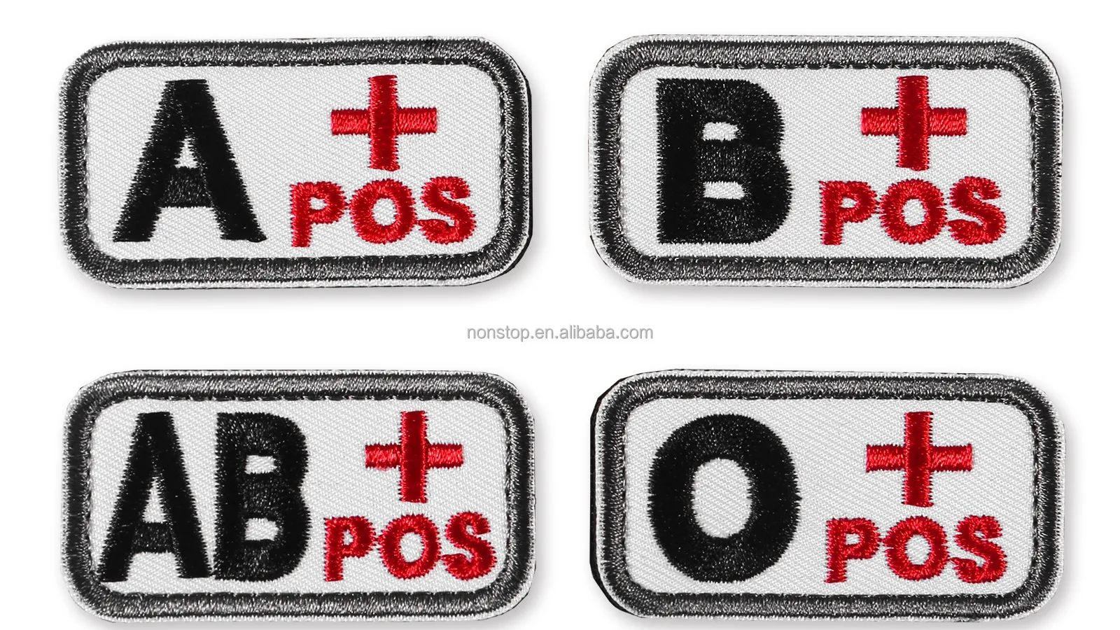 Tactical Patch Hook Blood Type A- A+ Ab- Ab+ B- B+ O- O+ Neg Pos ...
