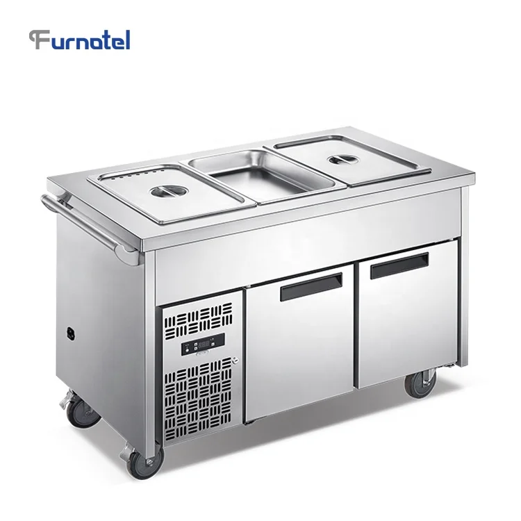 Refrigerated Trolley 3 GN 1/1 - Commercial Kitchen Equipment