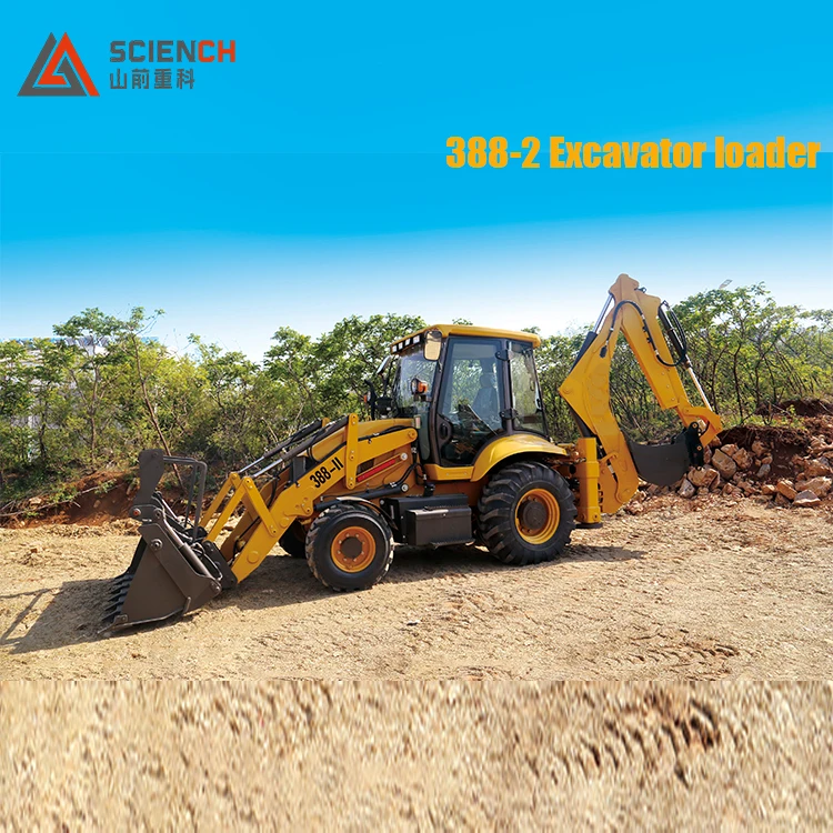388-2 Diesel 4x4 Tractor Excavator Front Backhoe Loader 3cx Spare Parts ...