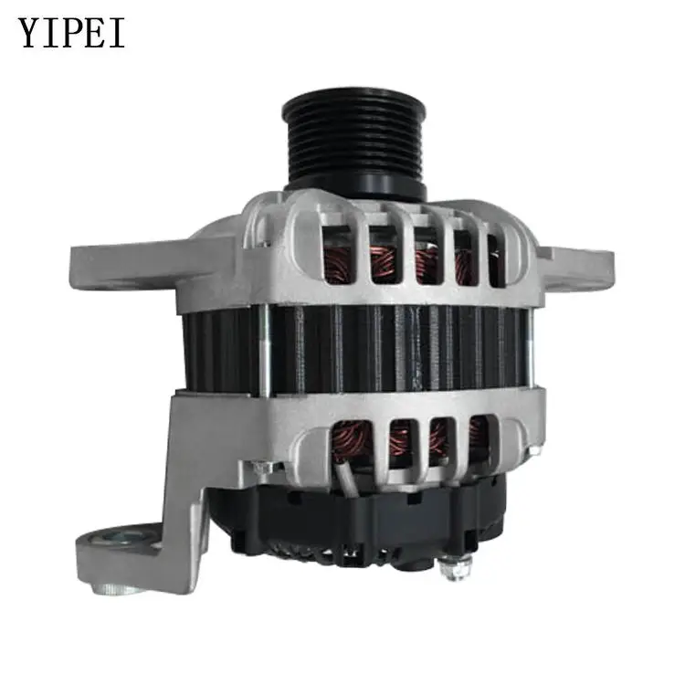 24v 90a Alternator For Hyundai Excavator R485 R455 R505 3730048000 ...