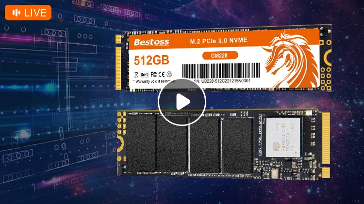 Bestoss SSD DDR Live Show Product Show Stream 2023 - Alibaba.com