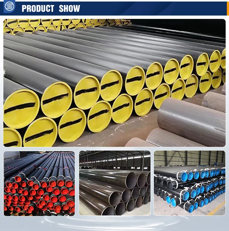 Astm A106 Grade B Ms Seamless Pipe 1/2inch To 24 Inch Sch 40 Sch 80 Sch ...