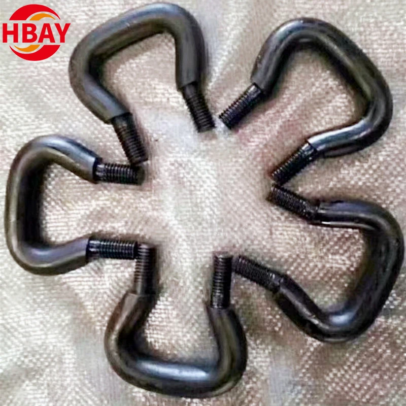Mining Stainless Steel U-shaped Hoist Chain Hook For Lifting - Buy U ...