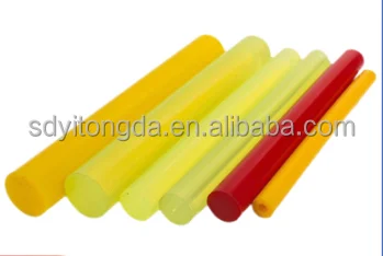 Multi-Size Cast Polyurethane Round Bar PU Rod with Cutting and Moulding ...
