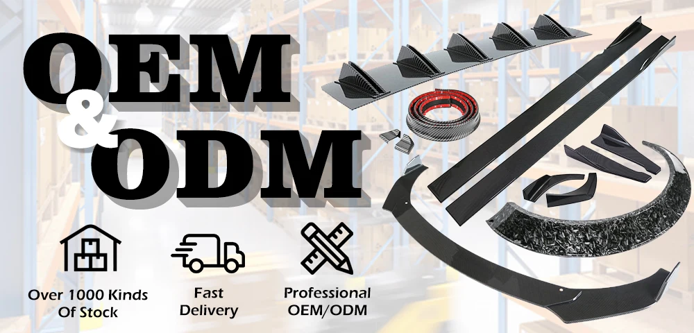 F30 340i Front Bumper And Lips carbon Fiber Side Skirts Extension For ...