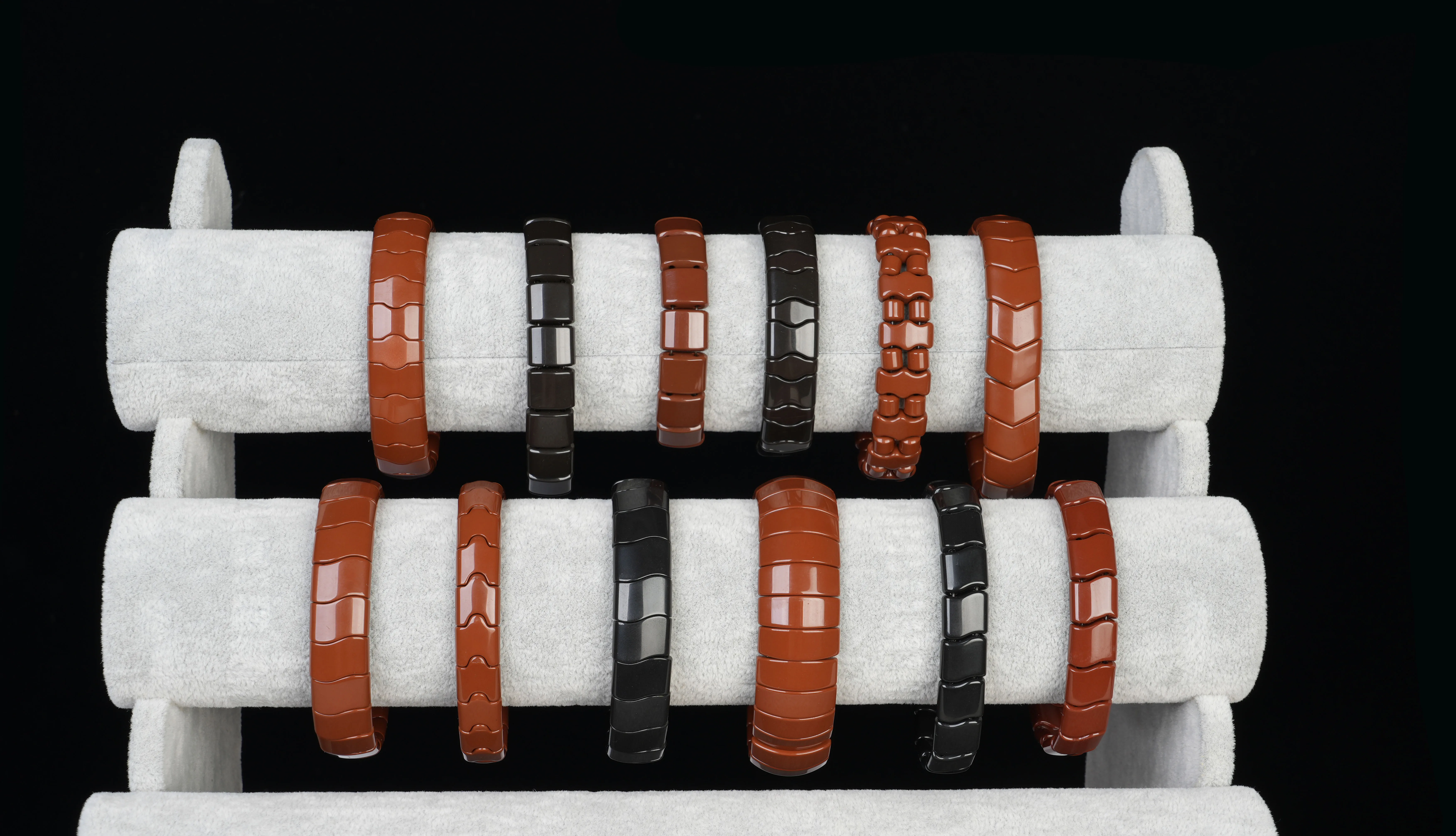 Korea Negative Ions & Far Infrared Rays Bracelet Beads Necklace Stone ...