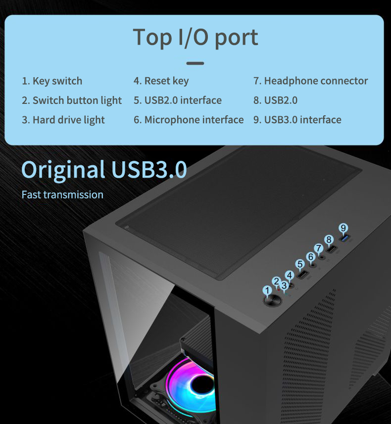 Customized OEM PC Case - Gaming Computer Hardware