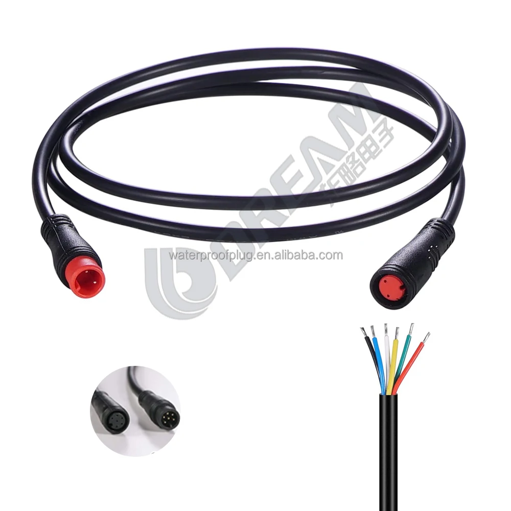 Injection Ebike Battery Connector Wire Harness Assy Julet Cable ...