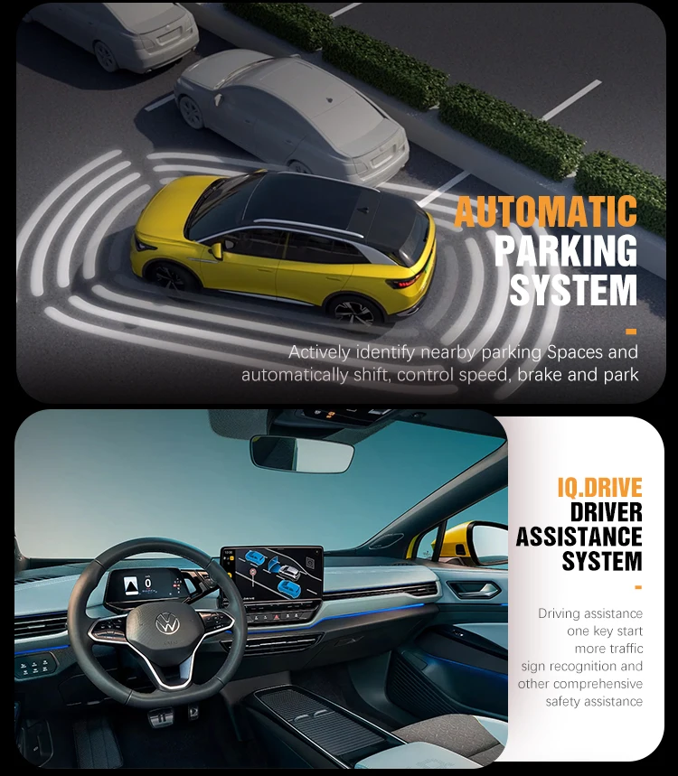 Id4 Prime Volk Swagen 2023-2024 Pure Wisdom Edition Four Wheel Electric ...