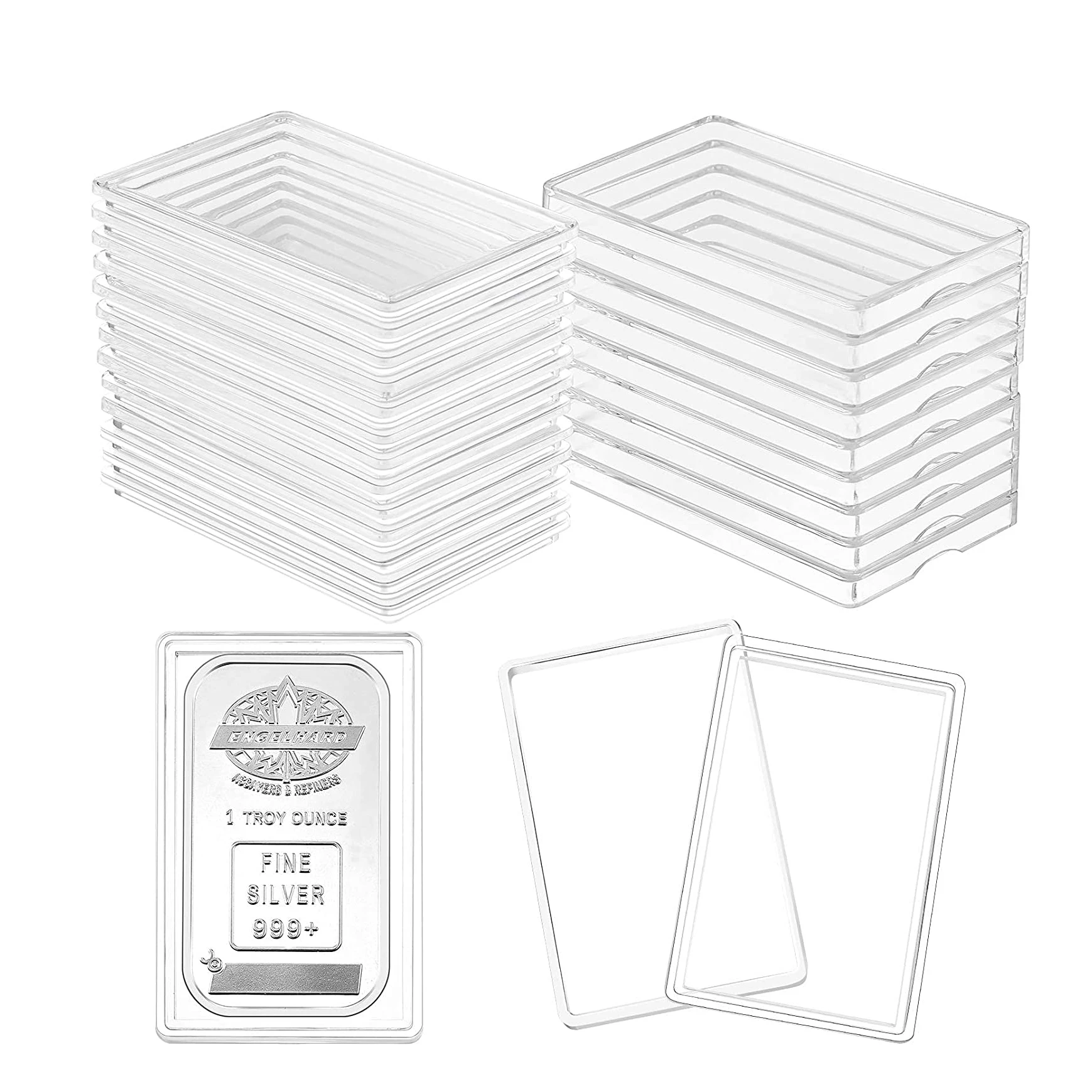 Clear Plastic Coin Capsules 3mm Grade Collection Coin Holders Ngc Pccb ...