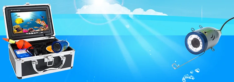 15M Underwater Fishing Camera Kit with 7" LCD & DVR Function