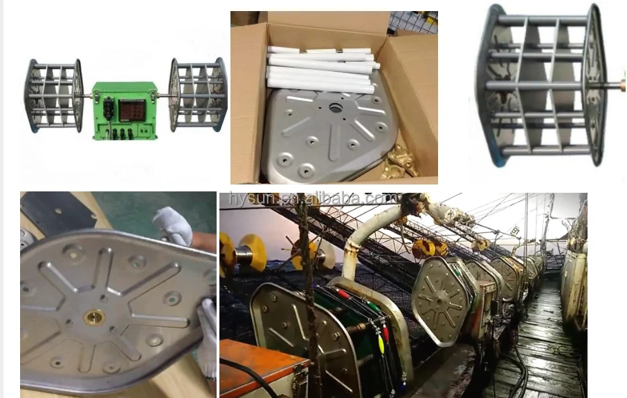 Wheel of Squid Catching Machine - Efficient Squid Fishing