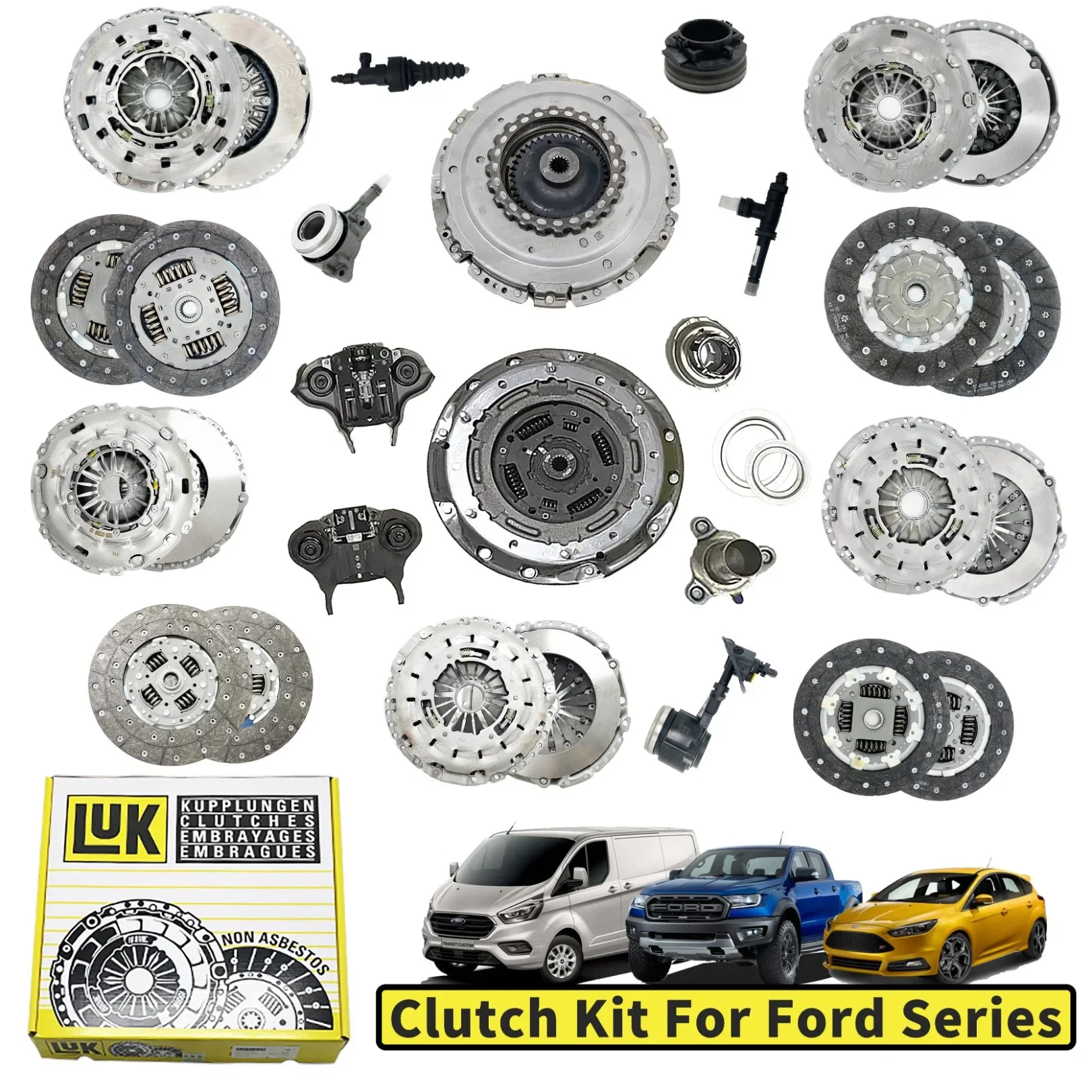 Original LUK Clutch Kit for Ford Ranger Transit T6 2.2