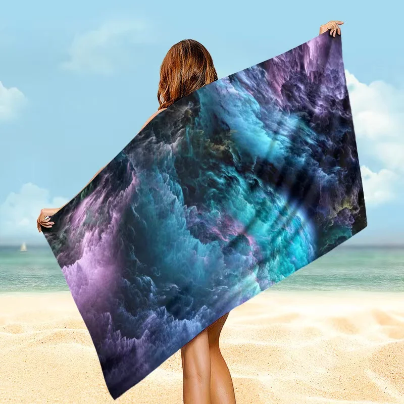 Custom Muli-size Microfibre Microfiber Recycled Oversized Quick Dry ...