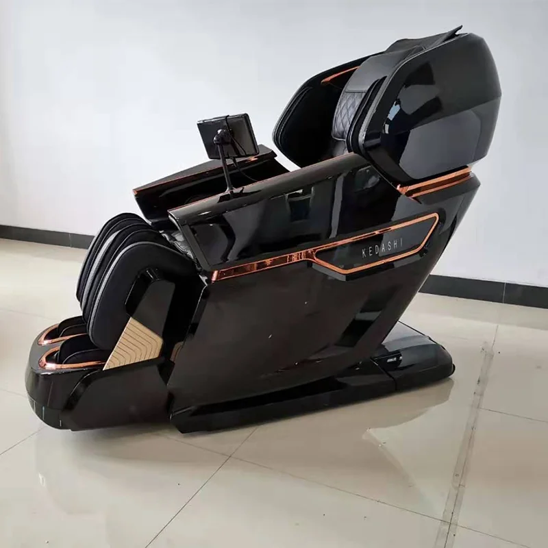 Leather Office Home Reclining Rotating Study Room Leisure Massage Chair ...