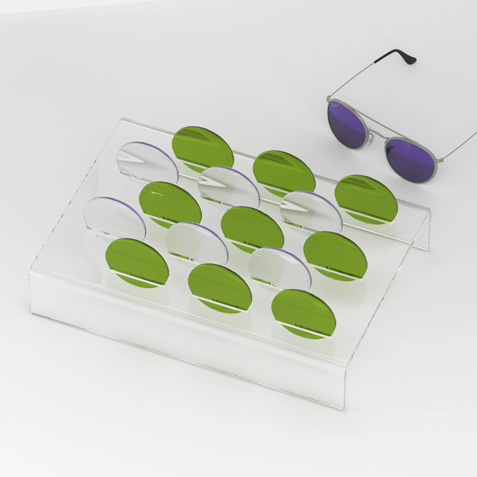 Custom Commemorative Acrylic Coin Display Stand,Acrylic Lens Display ...